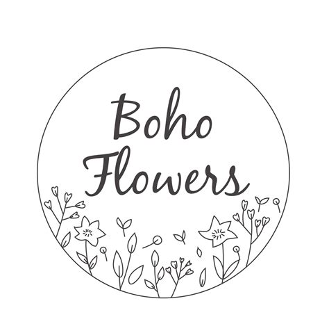 Home Boho Flowers