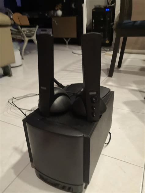 Altec Lansing Pc Stereo Speakers With Subwoofer Audio Soundbars Speakers Amplifiers On