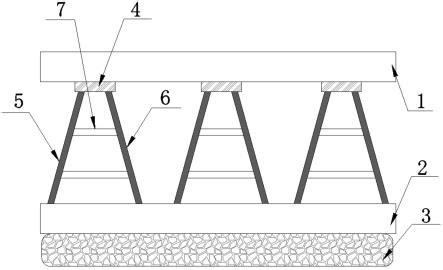 一种建筑施工承载架的制作方法