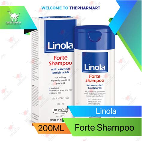 Linola Forte Shampoo 200ml For Itchy Dry And Irritated Scalp Shopee Malaysia