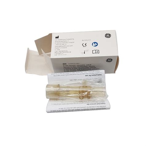 Original Ge Flow D Lite Sensor Reusable Adult 733910 Hel Manufacturers