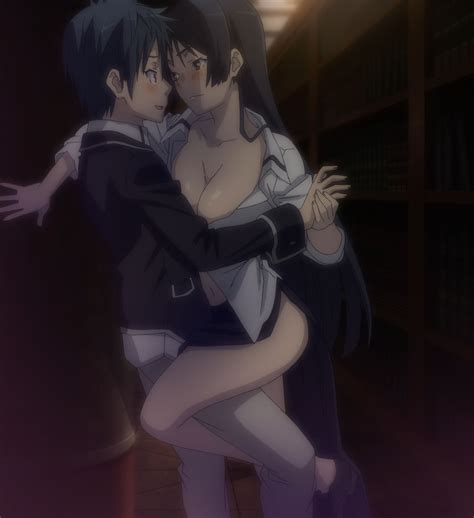 Fudou Akio Trinity Seven Kasuga Arata Trinity Seven Screencap
