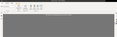 Issue With Directquery Data Any Ideas Why Im Getting This Sometimes