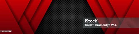 추상 3d 금속 빨강 빛나는 색깔 까만 구조 배치 현대 기술 디자인 현대 다크 메탈 기업 개념 배너 벡터 템플릿 배경 강철에 대한 스톡 벡터 아트 및 기타 이미지 Istock