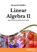 Linear Algebra Ii Spectral Theory Abstract Pdf Dirzon