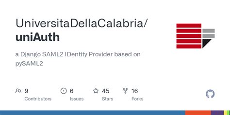Github Universitadellacalabriauniauth A Django Saml2 Identity