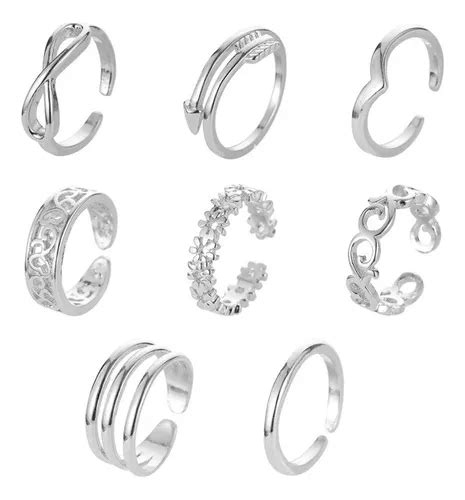 S Anillos Para Los Dedos Del Pie Para Mujer Verano Playa Cuotas Sin