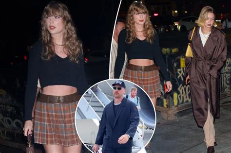 Taylor Swift Enjoys Night Out With Gigi Hadid In Nyc As Boyfriend