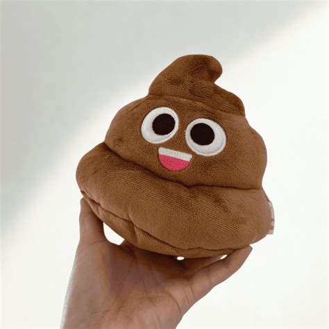 Poop Emoji Plush Dog Toy Joyfull Pet