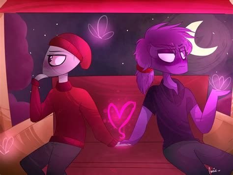 Vinke [mike X Vincent] Fnaf Drawings Vincent Anime