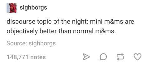 mandm discourse tumblr