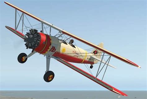 X Plane 11 Fmod Stearman Spirit Of Artemis 1 0 X Plane Early Aircraft