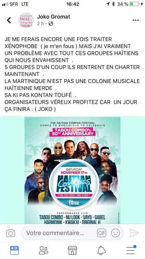 Joko Naime Pas Lidée Dun Festival Compas En Martinique Makrelaj