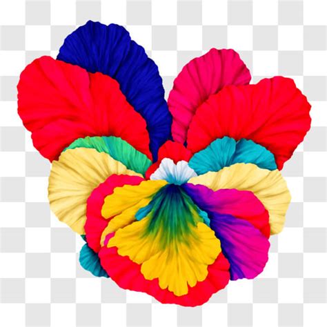 Download Colorful Upside Down Flower Arrangement Pngs Online Creative