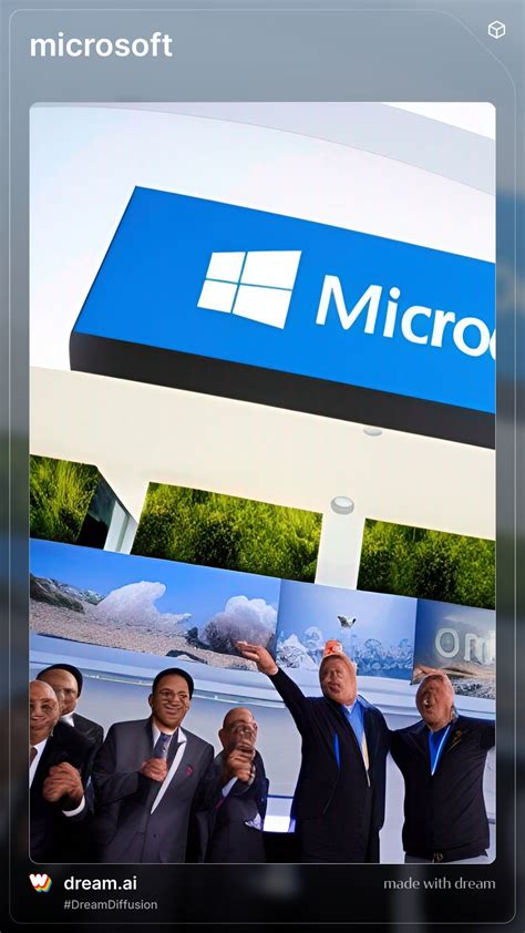 No Input Image Just Microsoft It Was The Realistic Option But This