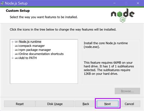 Wendi S Web Node JS Installation