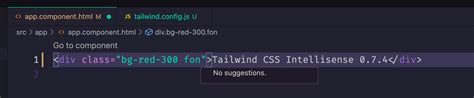075 Intellisense Will Not Activate · Issue 464 · Tailwindlabstailwindcss Intellisense · Github