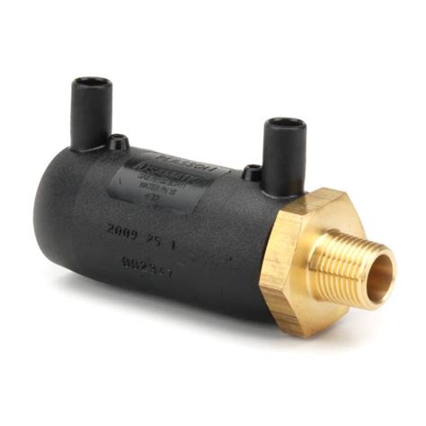 Plasson Electrofusion Male Transition Coupler Pipe Fitting Pipestock