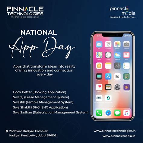 pinnacle technologies on linkedin nationalappday appdevelopment
