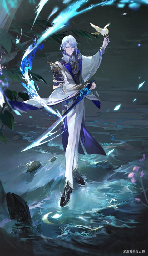 GenshinImpact FanArts on Twitter ayato genshinimpact 原神 绫人 Credit