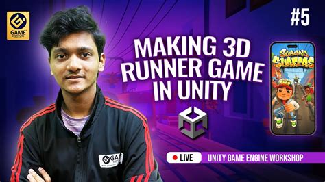 🔴 live unity game development create a 3d runner game from scratch