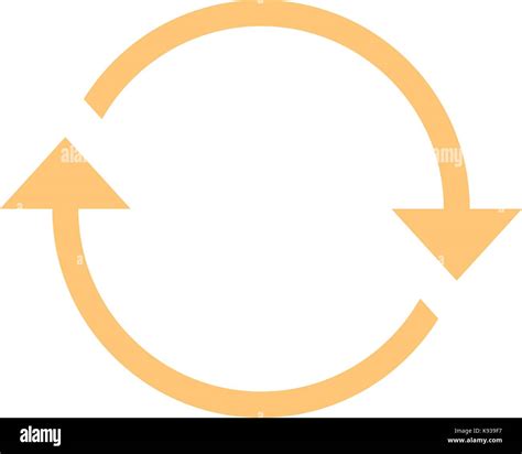 Arrow Sign Direction Icon Navigation Button Reload Refresh Rotation
