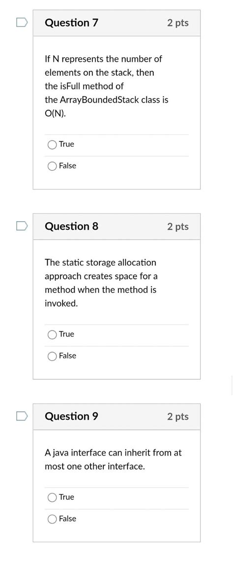 Solved Question 7 If N Represents The Number Of Elements On Chegg