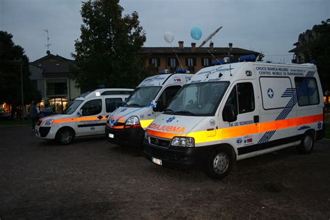 La Croce Bianca Di Brugherio Inaugura La Nuova Ambulanza Fuori Dal Comune