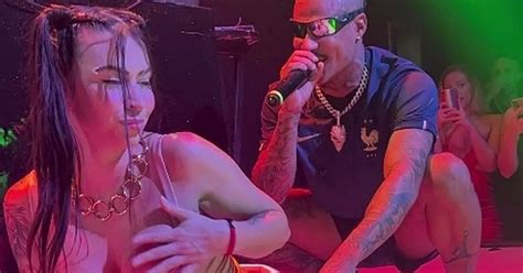 Singer Who Performed Sex Act On Stage Continues Antics And Puts Mic In Outrageous Place Daily Star