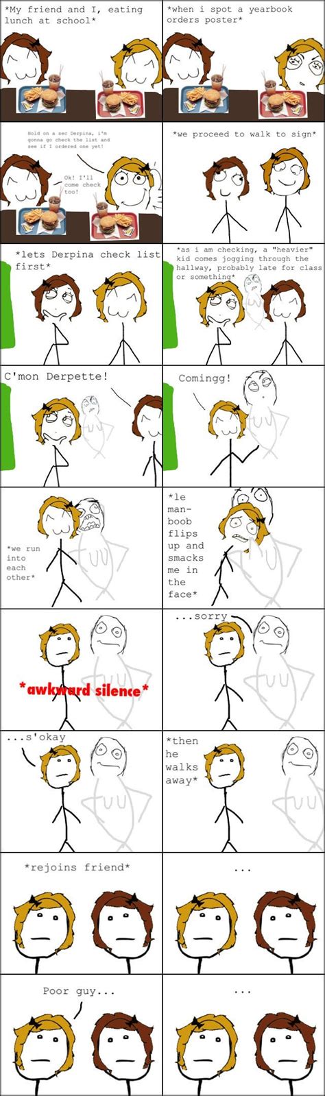 Man Boob Collision O O R Awkward