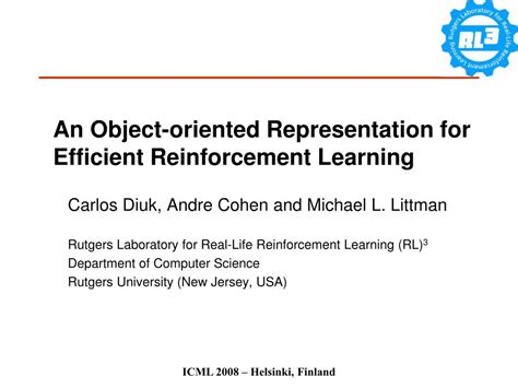 Ppt An Object Oriented Representation For Efficient Reinforcement Learning Powerpoint