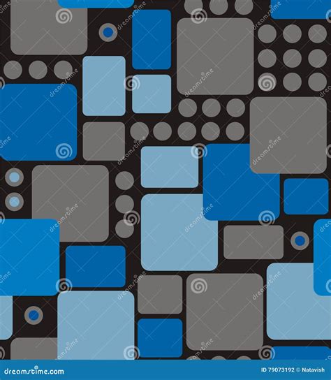 Abstract Geometry From Rounded Rectangles Stock Illustration Illustration Of Geometry Round