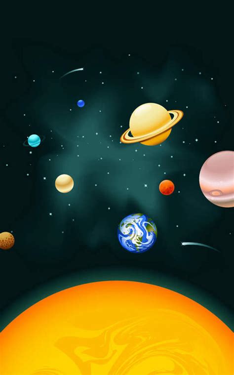无人竖图插画室内白天正面探险神秘数码宇宙科技阴影科学太空网络星星高光几何计算机图形合成图画画自然