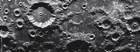 Seamless Moon Surface Close Up Background Texture Tileable Greyscale