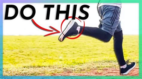 The Heel Peek Run Technique For Better Running Form Good Running