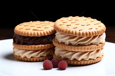 奶油夹心饼干高清图片下载 正版图片600497361 摄图网