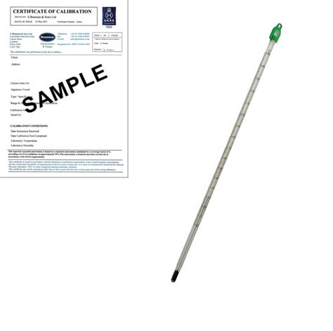 Brannan Eco Therm Lab Thermometer With Calibration Home Fisher
