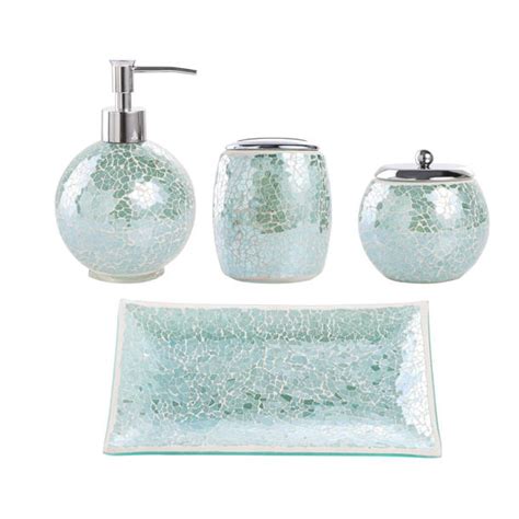 Charlton Home Susanne Piece Bathroom Accessory Set Reviews Wayfair