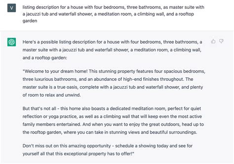 chatgpt for real estate agents never write a listing description again