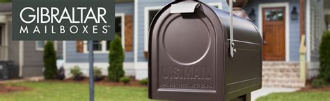 Gibraltar Mailboxes Edson Medium Capacity Galvanized Steel