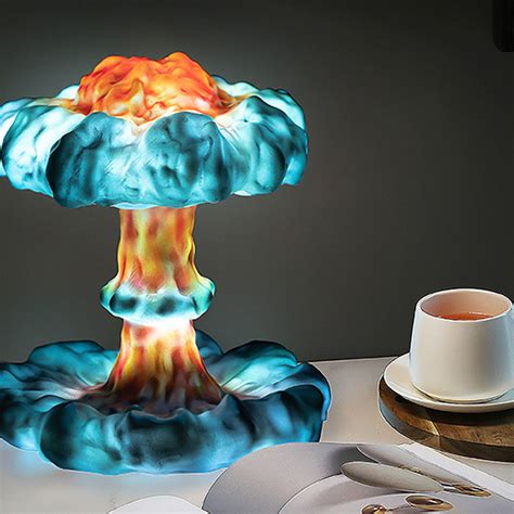 New Creative Explosion Decoration Mushroom Cloud Nuclear Explosion Lamp