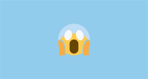 😱 Cara Gritando De Miedo Emoji On Twitter X Twemoji 114