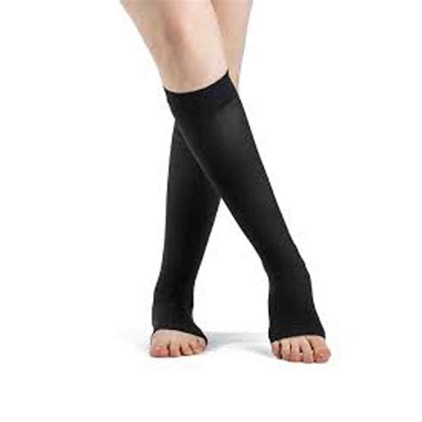 Sigvaris Essential Opaque 860 Open Toe Standard Calf Style Pro