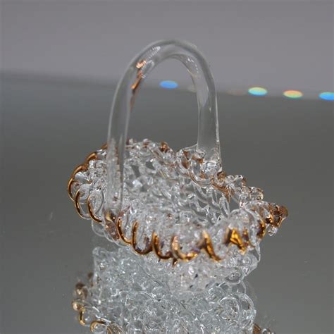 Vintage Spun Glass Etsy