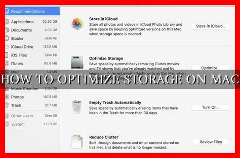HOW TO OPTIMIZE STORAGE ON MAC Wadaef