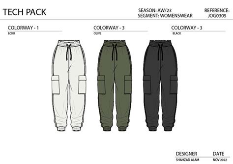 Techpack Design On Behance