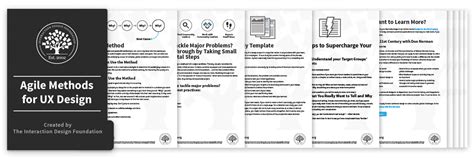 Get A Master Bundle Of Agile Methods For UX Design Templates IxDF