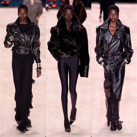 Saint Laurent Fall Winter 2022 2023 RUNWAY MAGAZINE Official