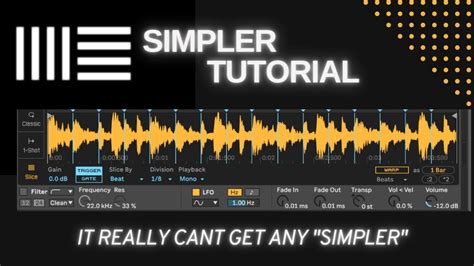 Ableton Simpler Tutorial Can It Get Any Simpler To Sample