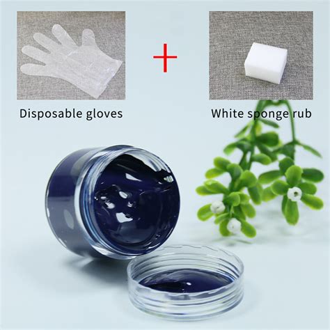 Leather Color Paste Midnight Blueleather Bagshoe Vicedeal